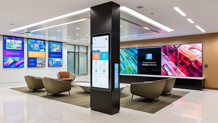 How Interactive Digital Building Directories Improve the Visitor Experience
